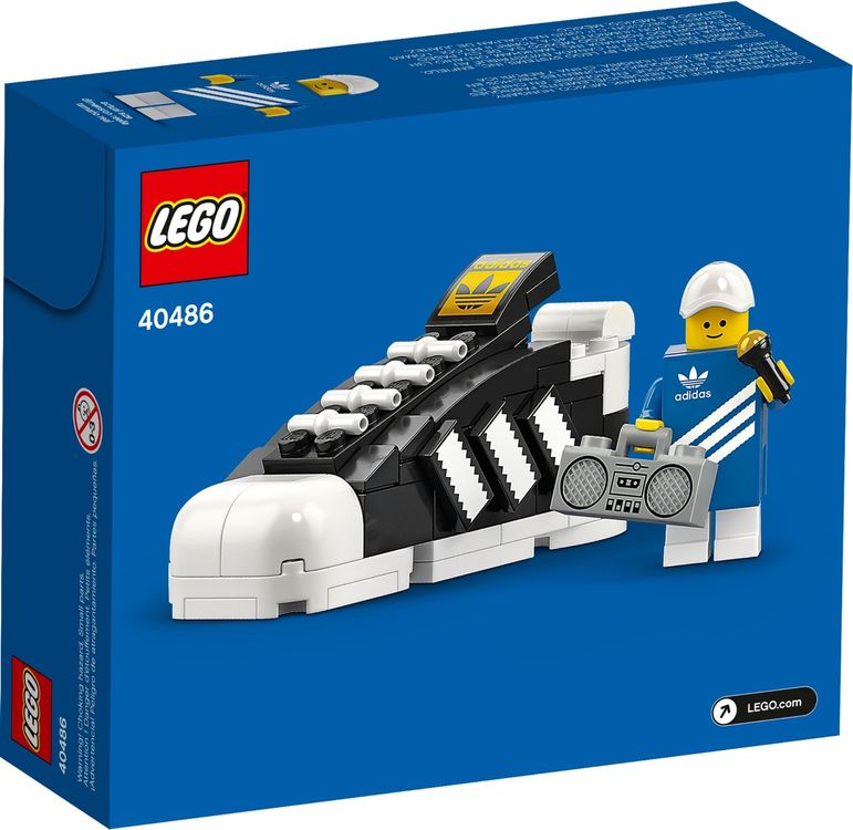 LEGO 40486 Mini Adidas Originals Superstar (Neuf avec emballage d ...