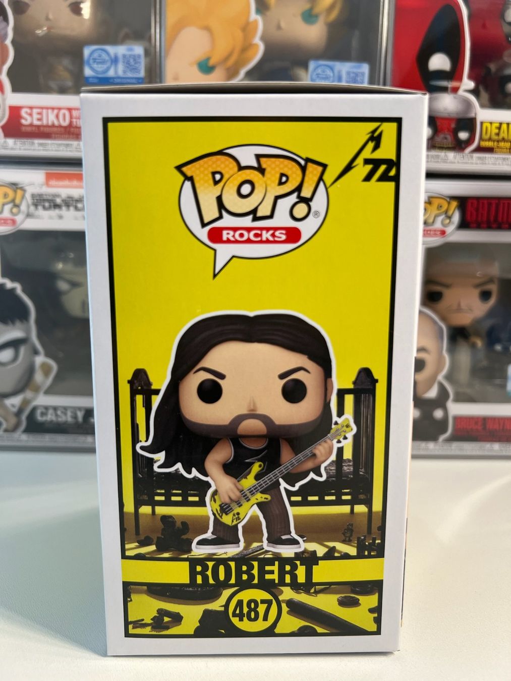 Funko POP! Rocks Metallica 72 Seasons Robert Trujillo (Neu und ...