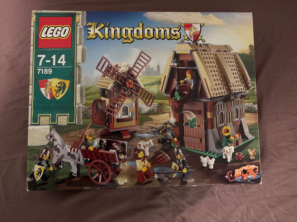 NUR Karton - Lego 7189 - Mill Village Raid - Castle Kingdoms (Gebraucht ...