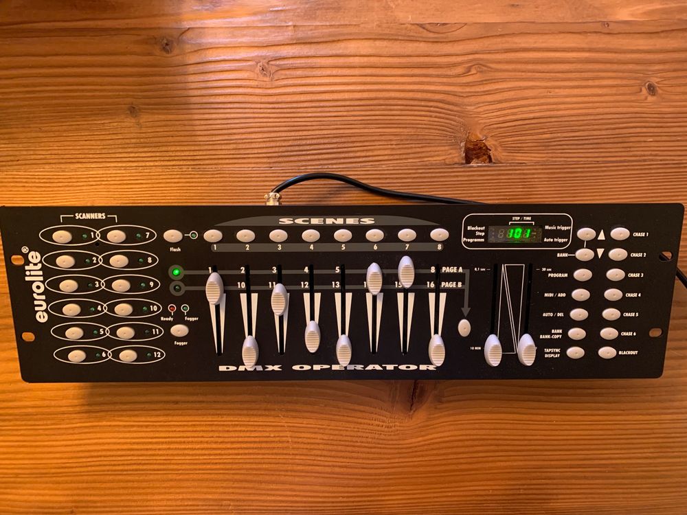 DMX Lichtmischpult | Kaufen auf Ricardo