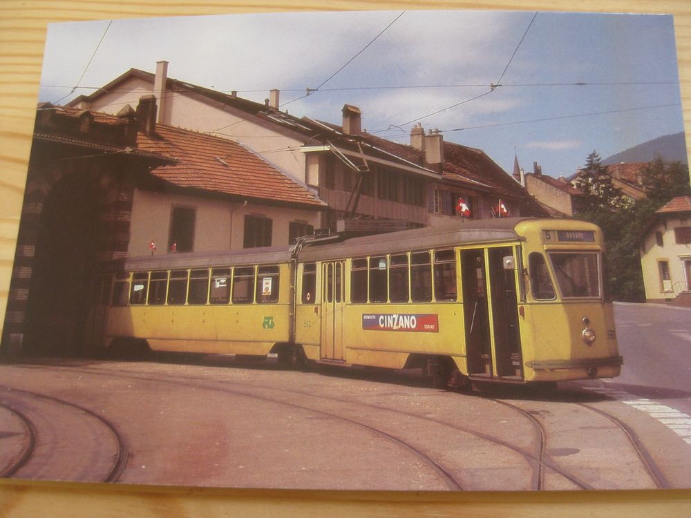 AK Boudry mit Tram (Neu (gemäss Beschreibung)) in Malters für CHF 7 – mit Lieferung auf Ricardo ...