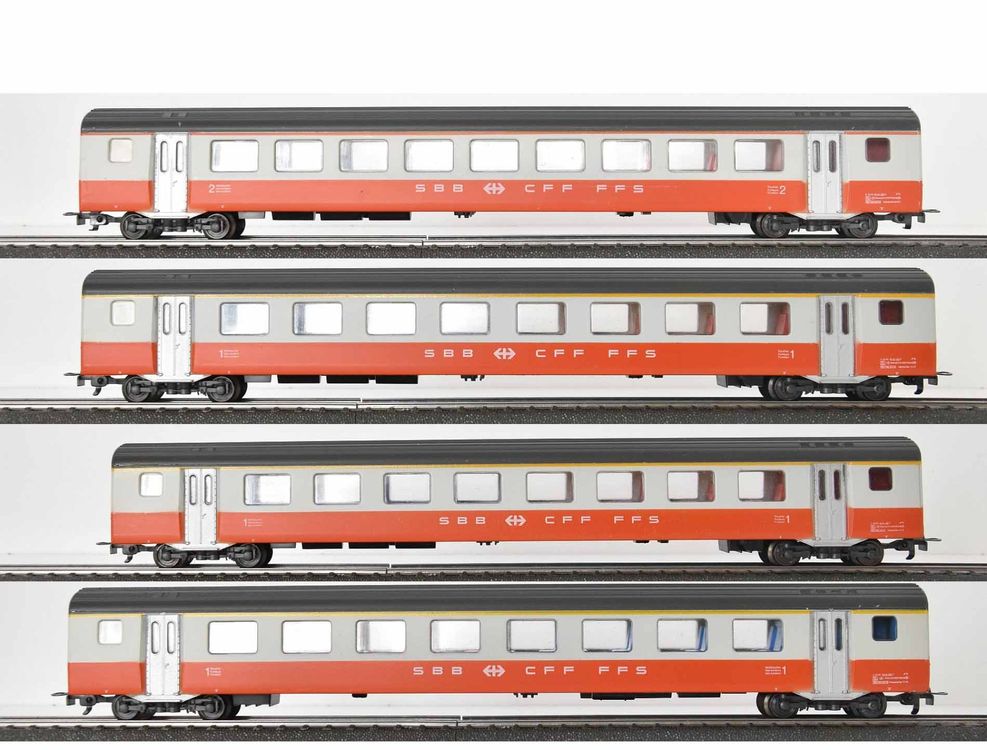 Liliput 4x Personenwagen EW III Swiss Express SBB H0 GS | Kaufen auf Ricardo