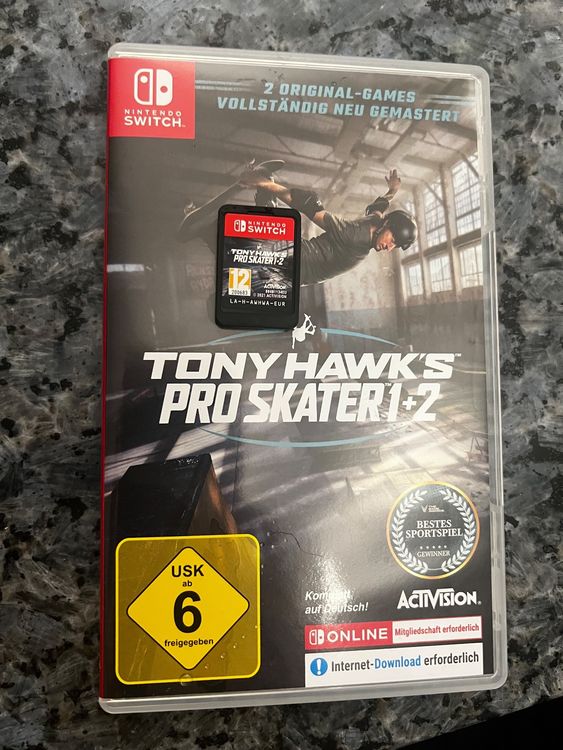 Tony Hawks Pro Skater 1+2 Nintendo Switch Neuwertig | Kaufen auf Ricardo