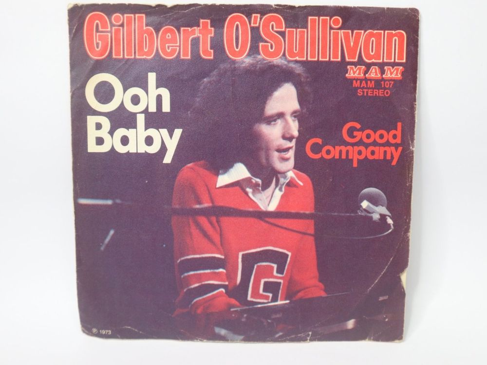 Vinyl Single Gilbert O'Sullivan - Ooh Baby- für Jukebox | Acheter sur ...