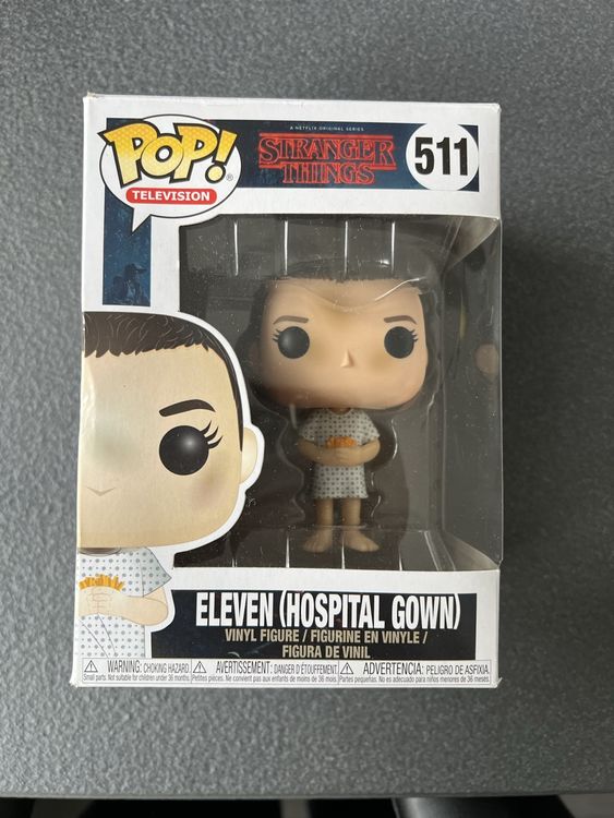 Funko Pop - Stranger Things - Eleven (hospital gown) 511 | Kaufen auf ...