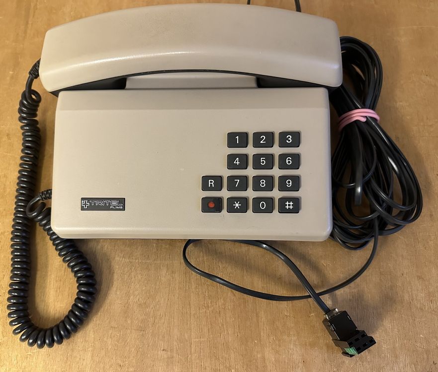 Telefonapparat Flims sandbeige Modell 85 analog (Gebraucht) in Hergiswil NW für CHF 25 – mit ...