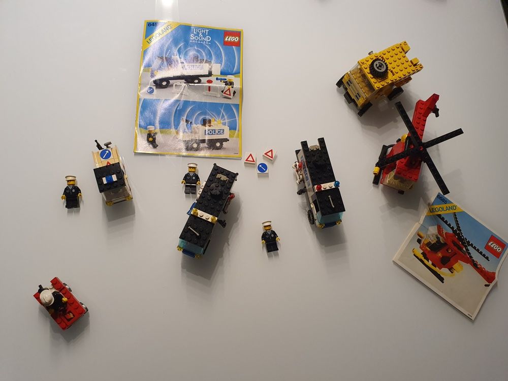 Lego verschiedene Polizei / Feuerwehr Cars (80er Jahre) | Kaufen auf ...