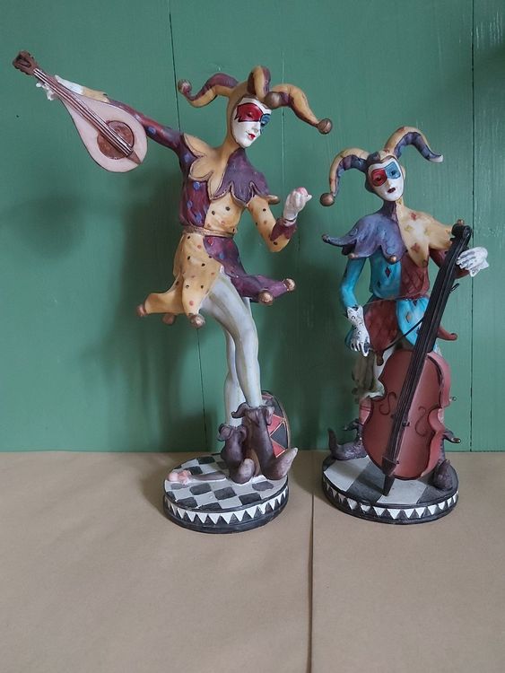 2 Vintage Figuren, Hofnarren (Gebraucht) in Winterthur für CHF 25 – nur ...