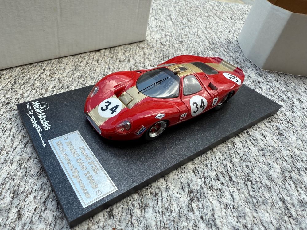 Marsh Model 1:43 RARE MM68 1968 Ford F3L McLaren Boac 500 (Gebraucht ...