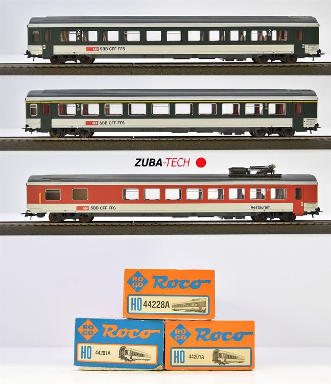Roco 3x EW IV Personenwagen SBB H0 GS (Gebraucht) in für CHF 30.5 – mit ...
