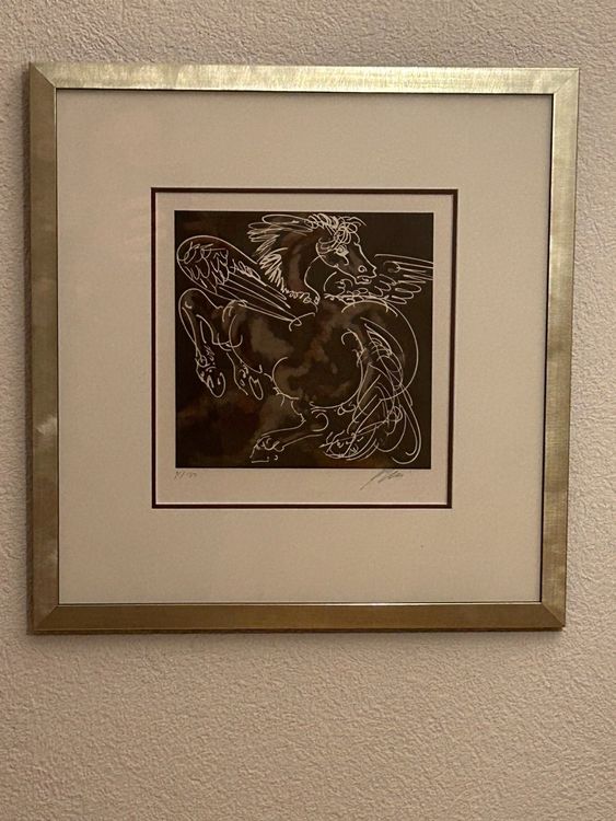 Hans Erni (1909 - 2015) Lithographie Handsigniert | Kaufen auf Ricardo