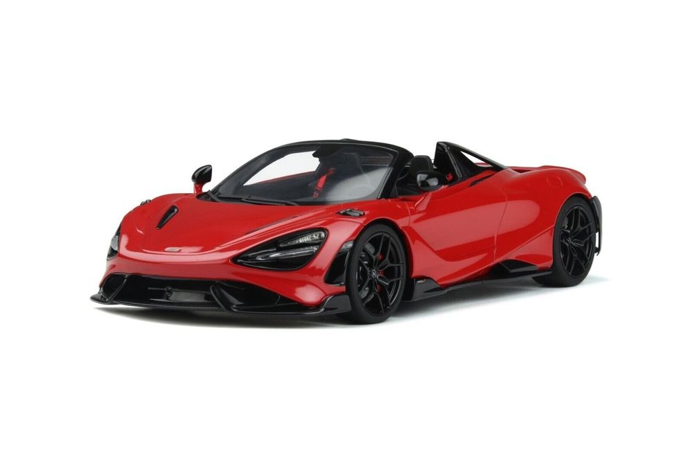 McLaren 765LT Spider Vermillion Red GT-Spirit 1/18 NEU ltd. | Kaufen ...