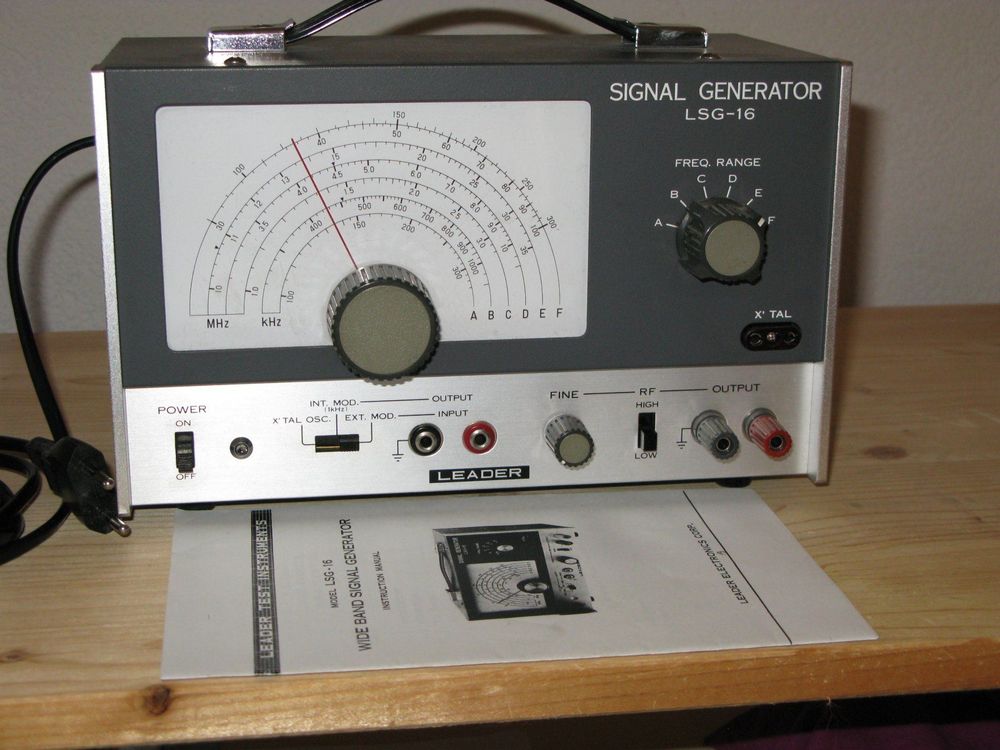 LEADER Signal Generator LSG-16 | Kaufen auf Ricardo