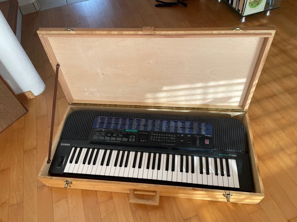 Casio CT-680 Keyboard, Vintage Digital Synthesizer (Gebraucht) in ...