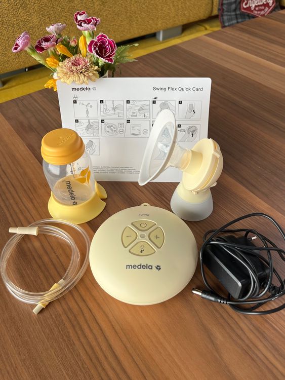 Medela Swing Flex Milchpumpe +Flaschen-Sterilisator Gratis (Gebraucht) in Oberengstringen für ...