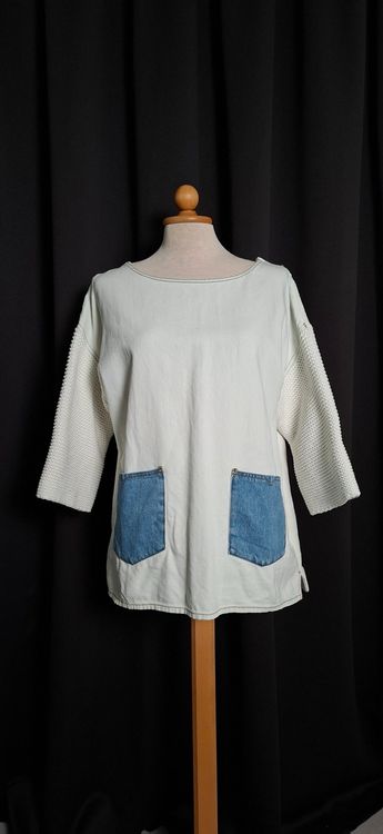 Diesel Damen Sommer-Pulli mit Jeans-Taschen, Top Zustand M (Gebraucht ...