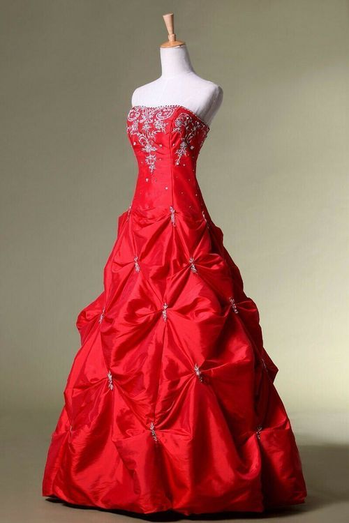 Brautkleid Ballkleid ROT Gr. 32/34/36 - AUSVERKAUF!!! (Neu und ...