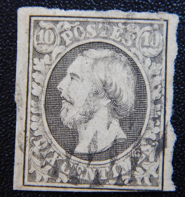 Luxemburg Kat. 1 gest. 1852 Kat. 70 Euro (Gebraucht) in Zürich für CHF ...