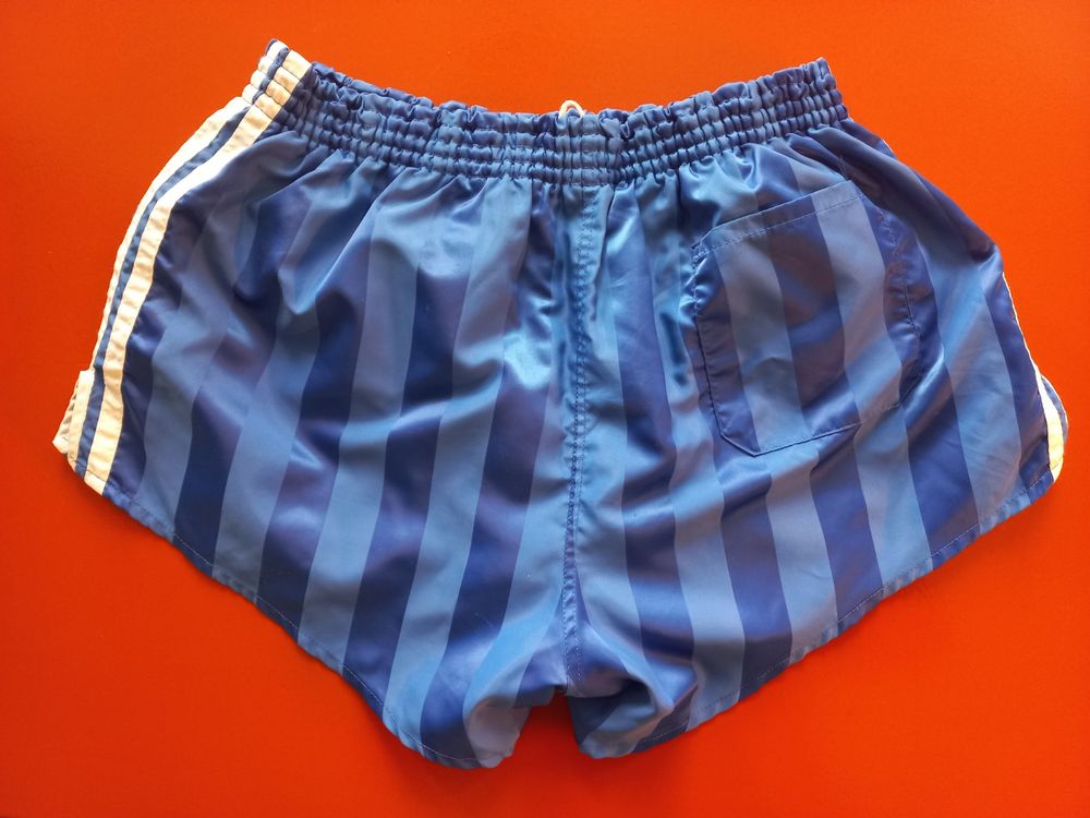 Adidas VINTAGE Glanz Shorts Original 1980er Grösse D7 (L) (Gebraucht ...