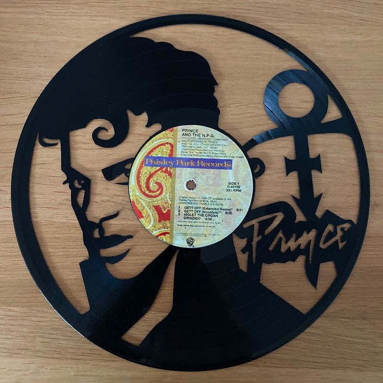 Prince vinyl wand deko | Kaufen auf Ricardo