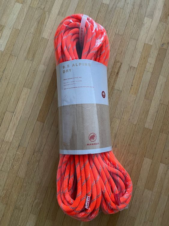 Mammut Seil "9.5 Alpine Dry", neu, originalverpackt | Kaufen auf Ricardo