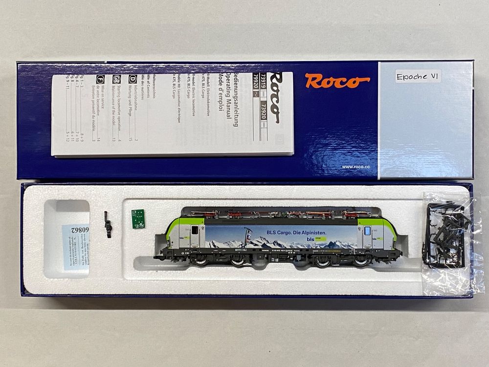 Roco 73919 (H0 GS) BLS Cargo Re 475 402-4 „Die Alpinisten“ (Gebraucht ...