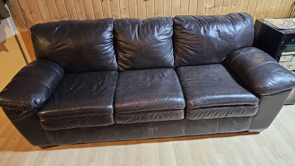 Sofa 3er American-Style, L: 2m 18cm, T: 95cm, H: 95cm (Gebraucht) in Nürensdorf für CHF 20 – nur ...