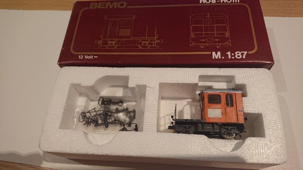Bemo 1273 RhB Traktor Tm 2/2 (Neu (gemäss Beschreibung)) in Stein/AG für CHF 79 – mit Lieferung ...