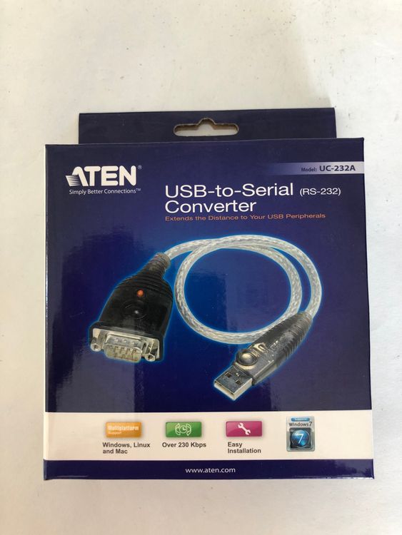 ATEN USB-to-Serial Converter (Neu und originalverpackt) in Wil SG für ...