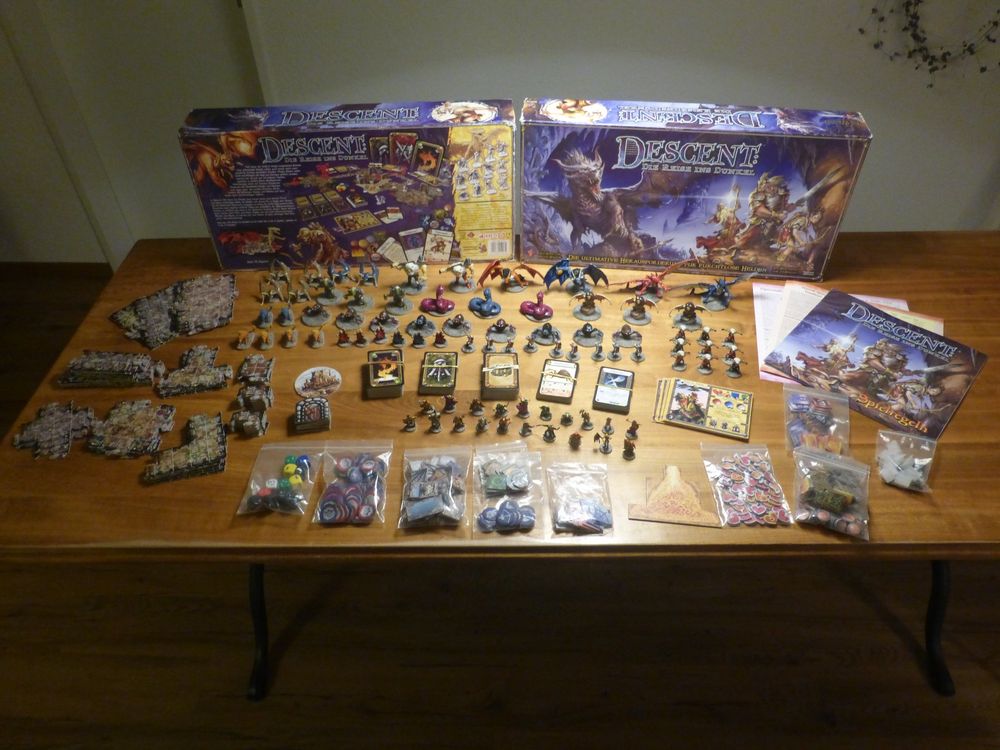 Descent first Edition Brettspiel Tabletop (Gebraucht) in Zumikon für ...