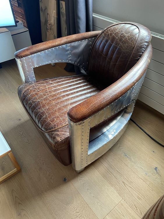 AVIATOR SOFA SESSEL COUCH CLUB LOUNGE FLUGZEUG RETRO (Gebraucht) in zug ...