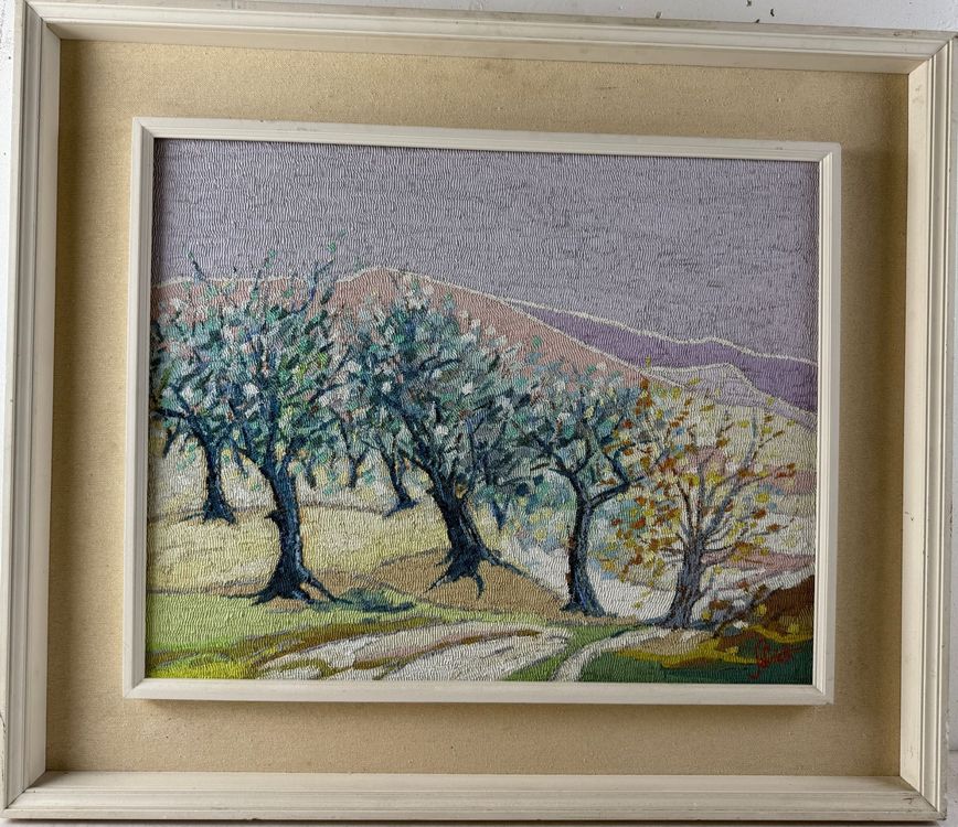 Grosse Landschaft Gemälde von Antonio Salvietti Signiert (Gebraucht) in Neuhausen am Rheinfall ...