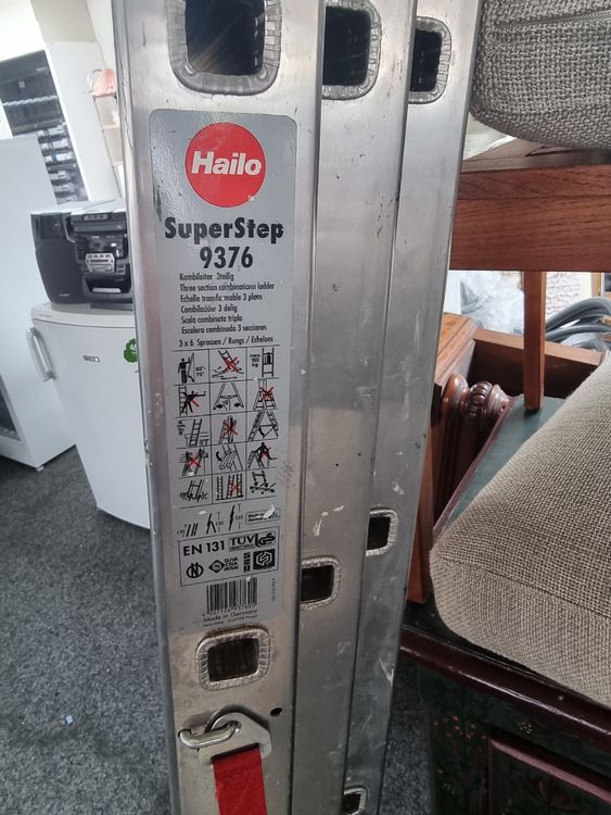 Hailo Super Step 9376 Leiter (Gebraucht) in Zürich für CHF 50 – nur Abholung auf Ricardo kaufen
