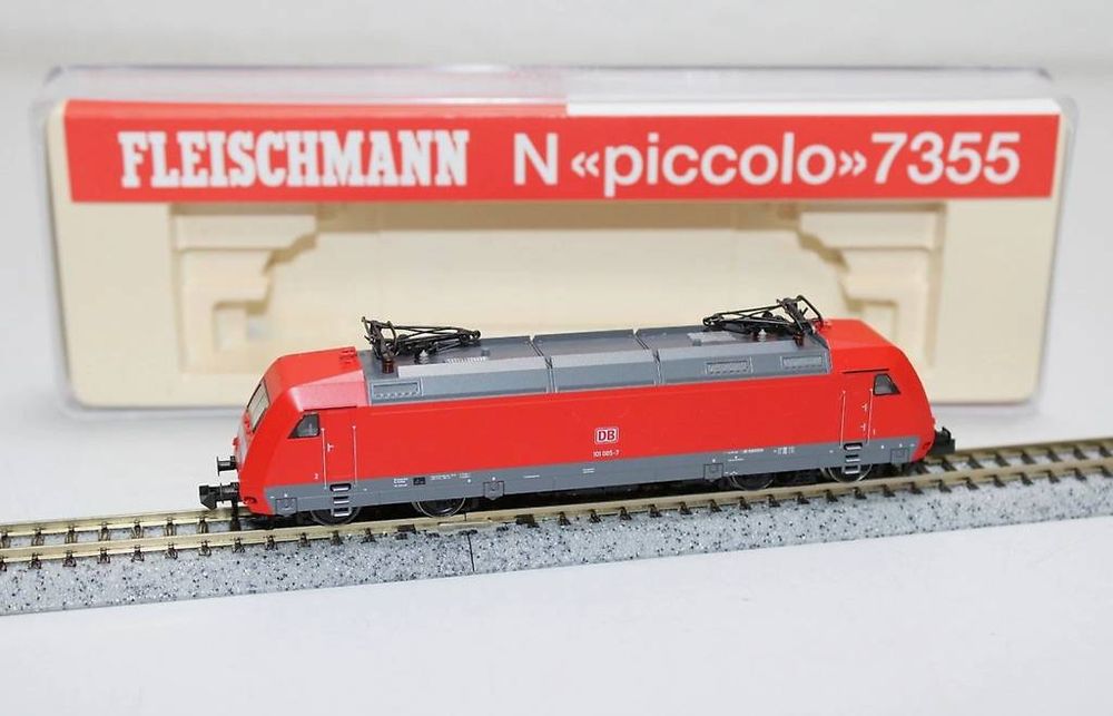 Fleischmann N 7355 E-Lok BR 101 DB OVP tiptop aus Sammlung (Gebraucht ...