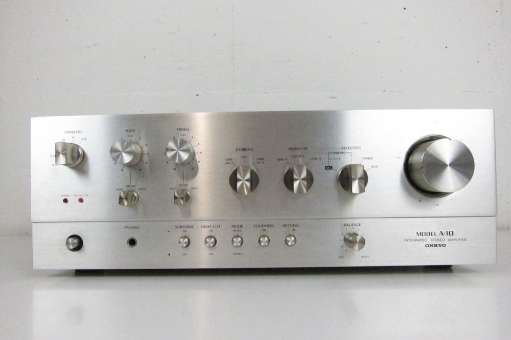 ONKYO A10 Vintage High End Vollverstärker (Gebraucht) in Fahrweid für CHF 350 – mit Lieferung ...