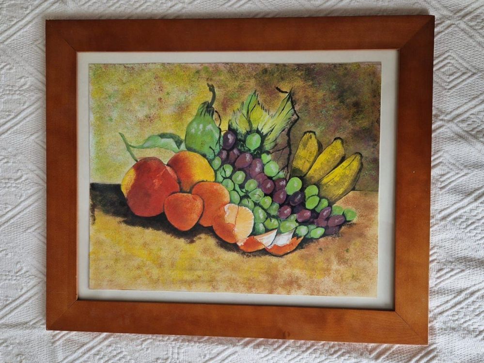 Aquarell - Stilleben Obst (Gebraucht) in Chur für CHF 118 – mit Lieferung auf Ricardo kaufen