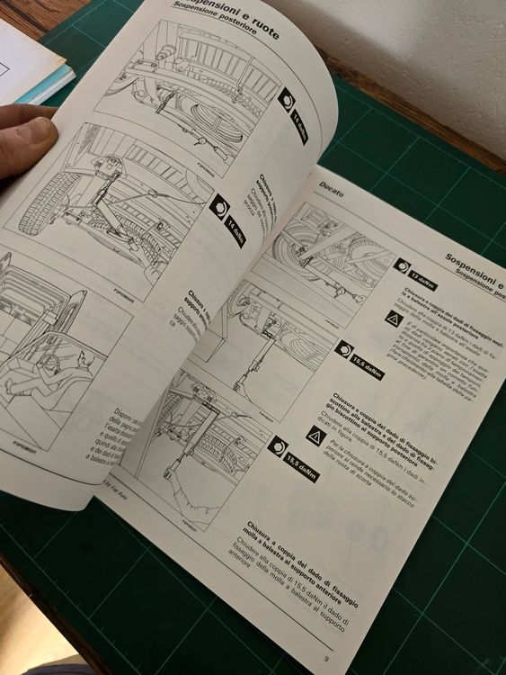 Fiat Ducato Buch Werkstatt Reparatur Werkstatthandbuch (Gebraucht) in Grabs für CHF 25 – mit ...