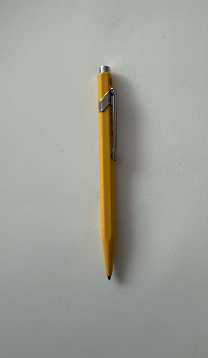 Caran d'Ache Kugelschreiber gelber Top Zustand, Rarität! (Gebraucht) in ...