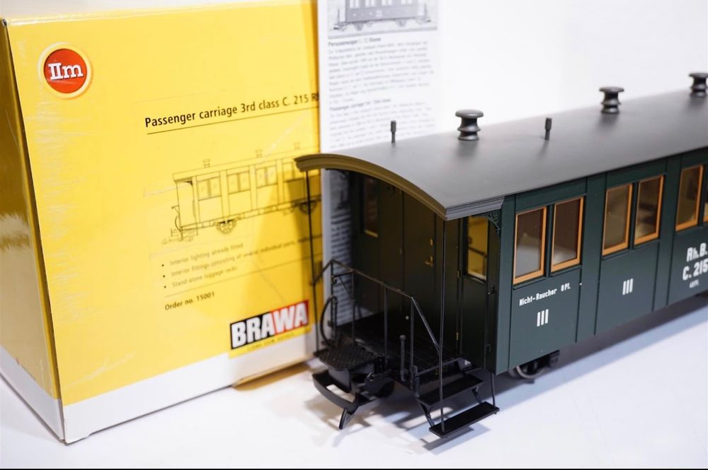 Brawa 15001 RhB Wagen C 215 (Neu (gemäss Beschreibung)) in ...