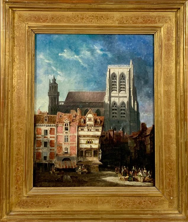 Henry Thomas Schaefer (1815-1873) Stadtansicht Gemälde (Gebraucht) in ...