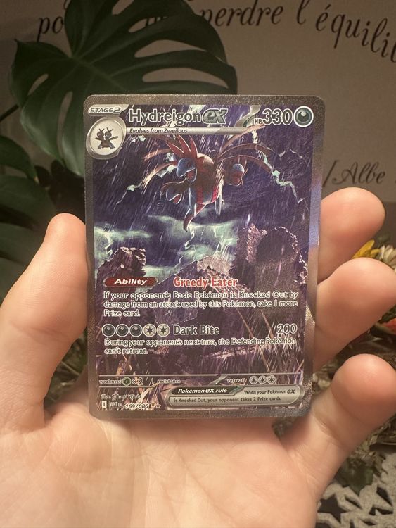 Hydreigon EX – Carte 169/086 – Black Bolt – SIR (Neuf (Voir description ...
