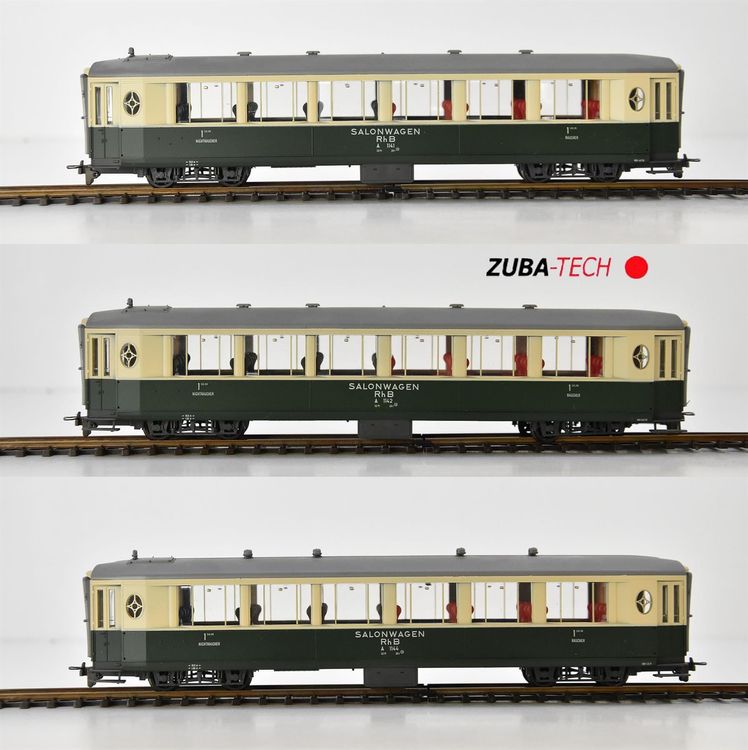 Bemo 3X Salonwagen RhB H0m ohne OVP (Gebraucht) in St. Gallen für CHF ...