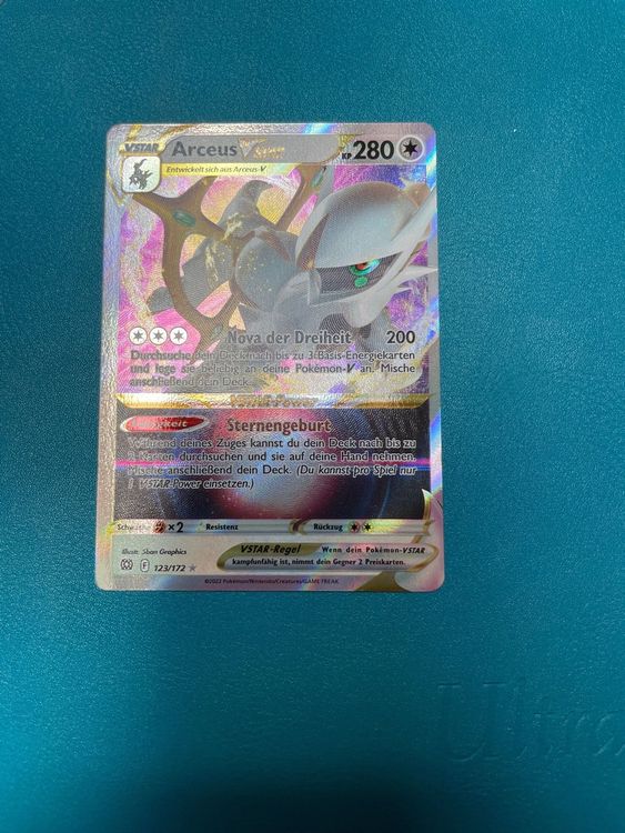 Arceus Vstar 123/172 Strahlende Sterne Brilliant Stars (Gebraucht) in Bazenheid für CHF 18.9 ...