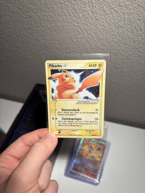 Pokémon Pikachu Gold Star DE MP (Gebraucht) in Erlinsbach für CHF 1499 ...
