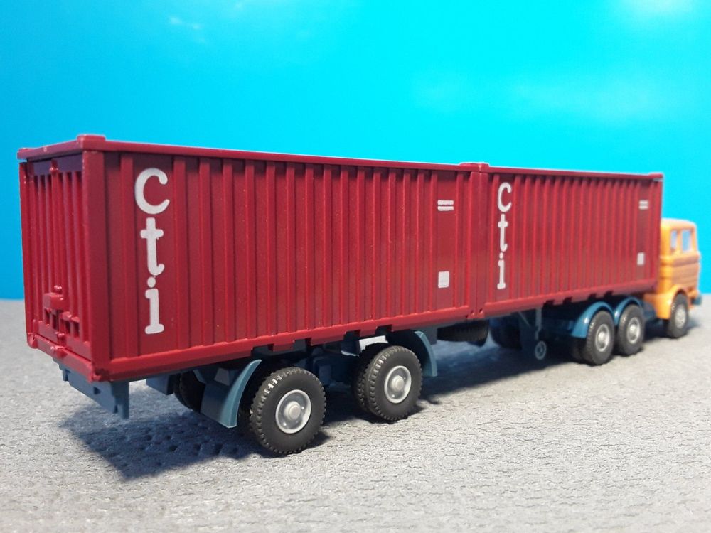 Wiking _ Mercedes Lastwagen CTI Container Sattelzug _ 1:87 | Kaufen auf ...