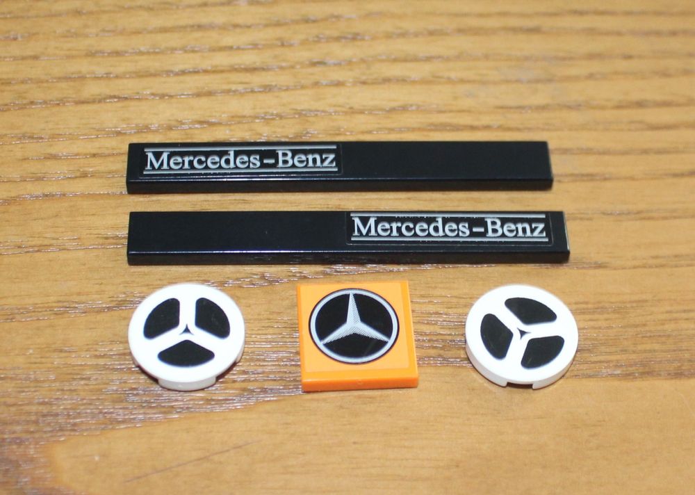 Lego Fliesen bedruckt u./o. Sticker Mercedes Benz u.a. | Kaufen auf Ricardo