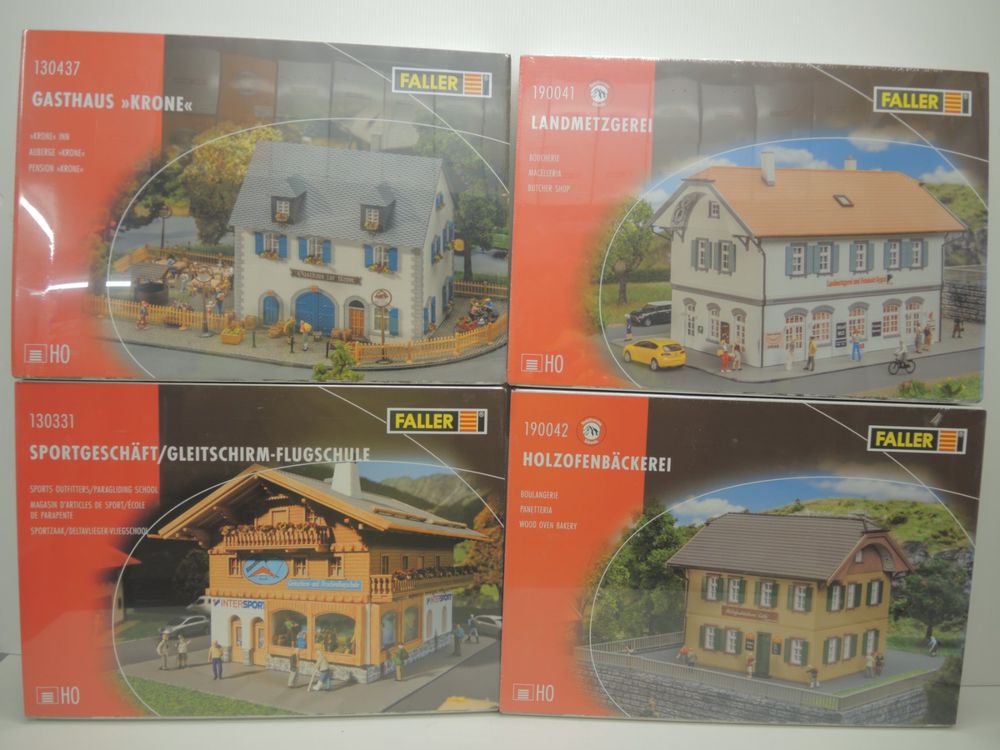 F12: Faller Bausätze Dorfläden | Kaufen auf Ricardo