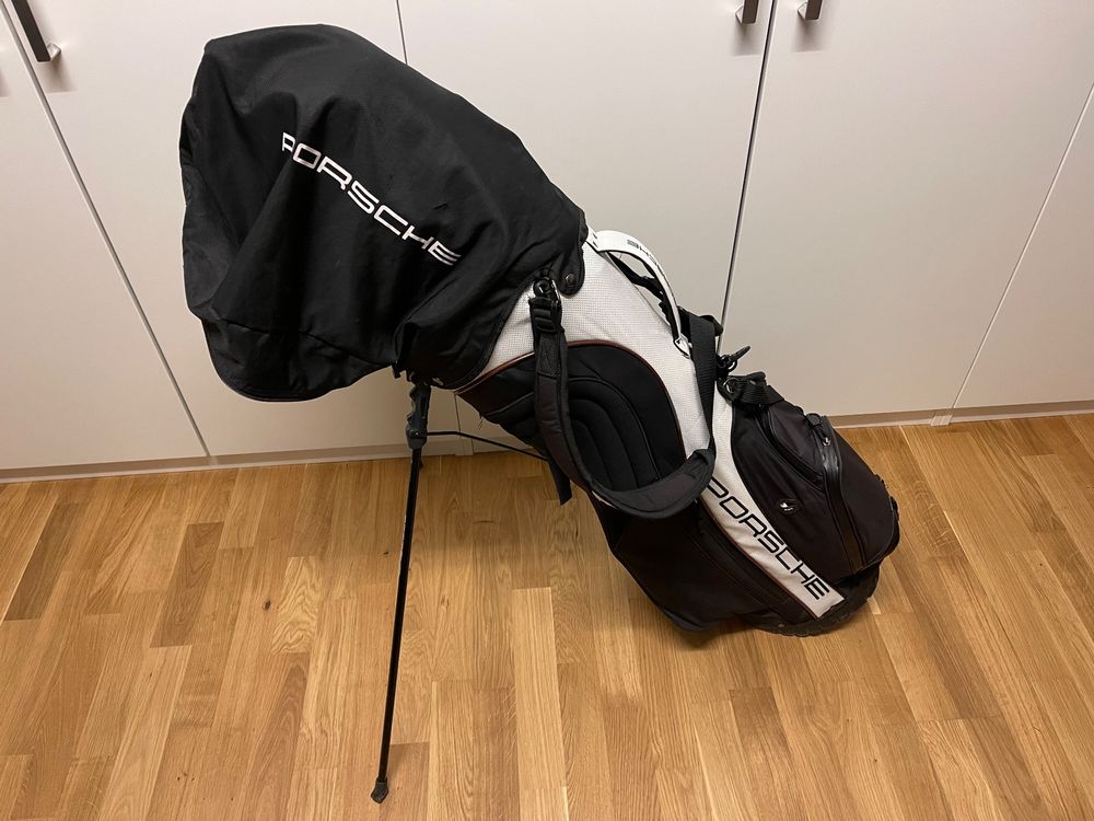 Golfset mit Porsche Tragetasche und Trolley (Gebraucht) in Hünenberg ...
