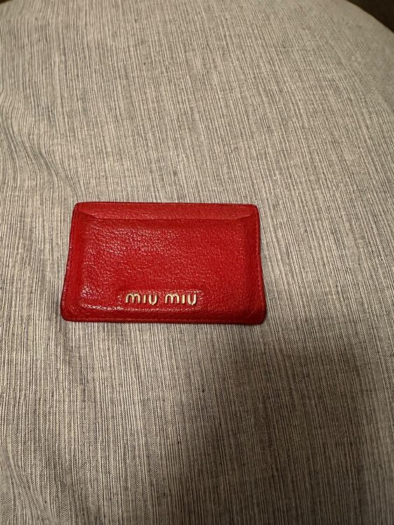 Miu miu card holder (Gebraucht) in Kilchberg für CHF 35 – mit Lieferung auf Ricardo kaufen