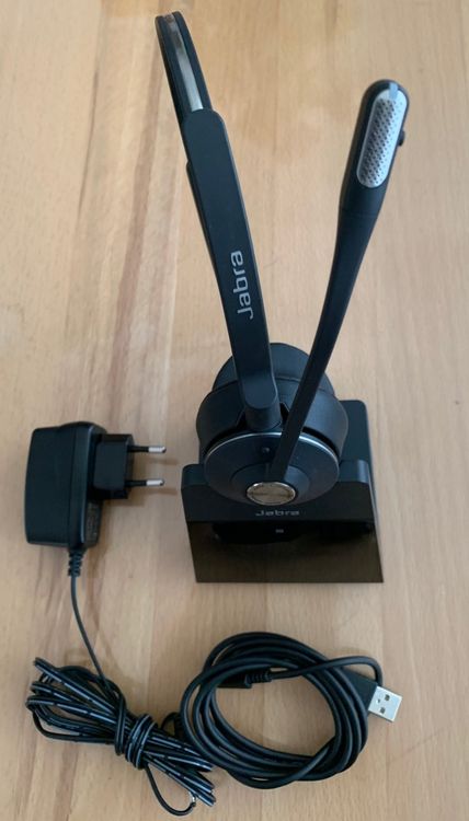Jabra Headset Engage 75 Stereo & Dock & Netzteil & Kabel (Gebraucht) in ...